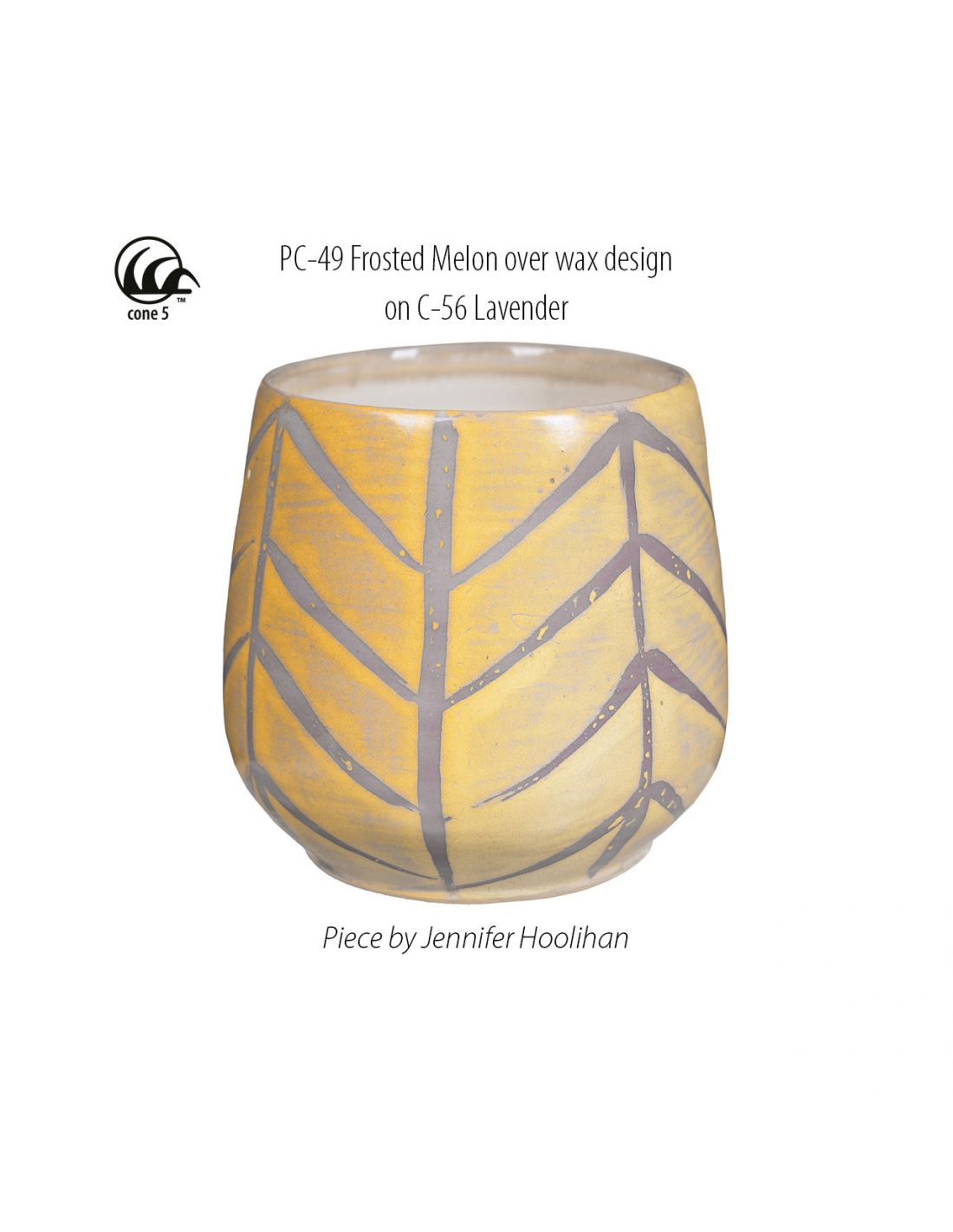 Émail grès PC-49 Frosted melon I AMACO